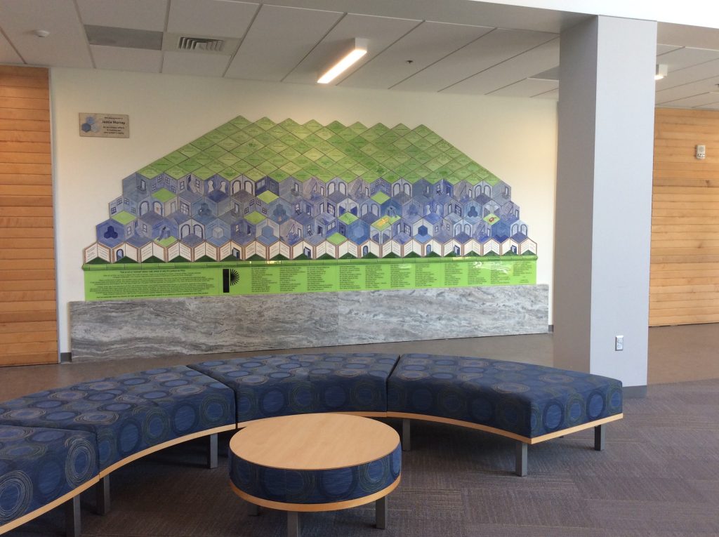 Donor Wall – The Pilot School - Karen Singer Tileworks